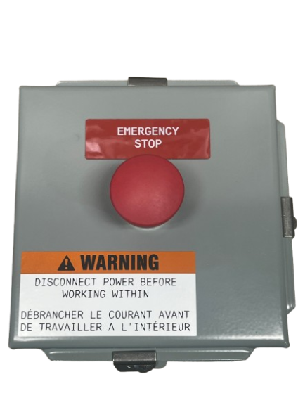 Emergency Stop Push Button Enclosure (Metal) – Carremm Controls Ltd.