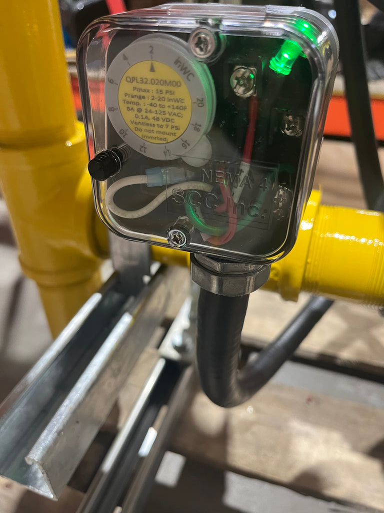 Siemens QP Series Low Gas and Air Pressure Switch Manual Reset ...