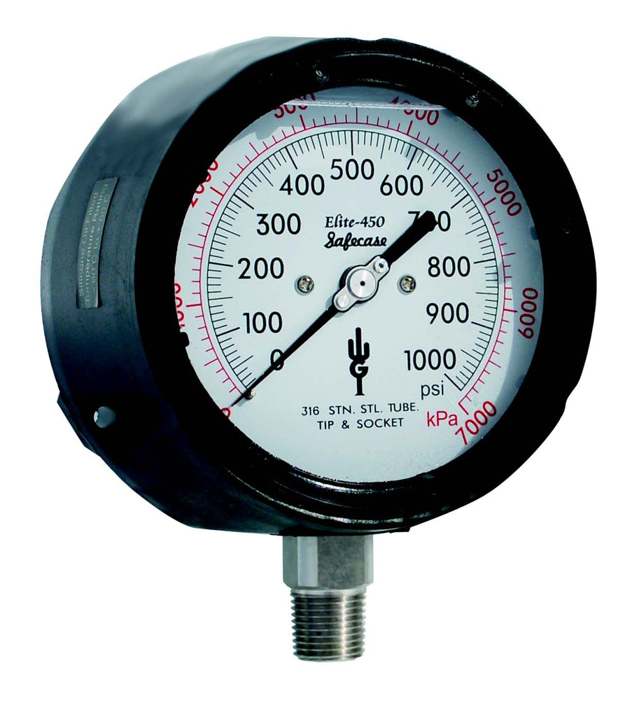 Elite 450 Process Pressure Gauges (NACE) – Carremm Controls Ltd.