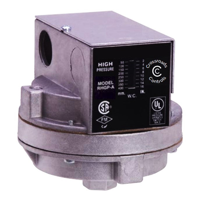 RHGP-A - High Gas Pressure Switch - Auto Reset – Carremm Controls Ltd.