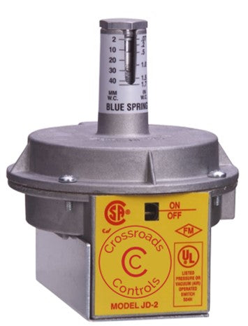 JD-2 - Low Pressure Industrial Air Switches – Carremm Controls Ltd.