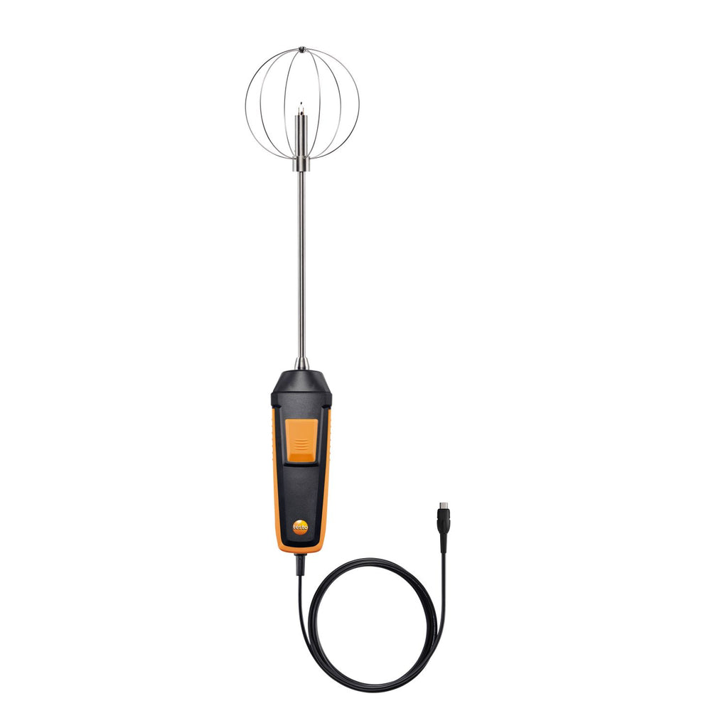 Testo Turbulence probe (digital) - wired – Carremm Controls Ltd.